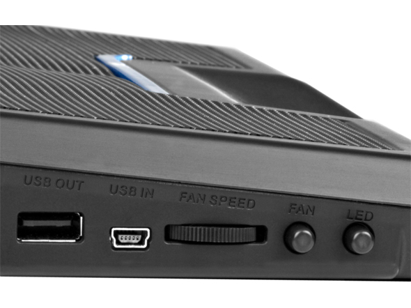 Cooler Master NotePal X3 notebook cooling pad 43.2 cm (17") Black, R9 ...