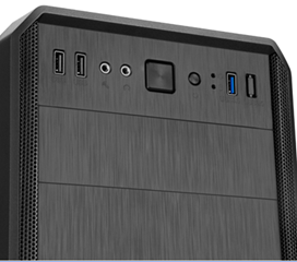 IPPON Case BULLET 3x120mm FAN