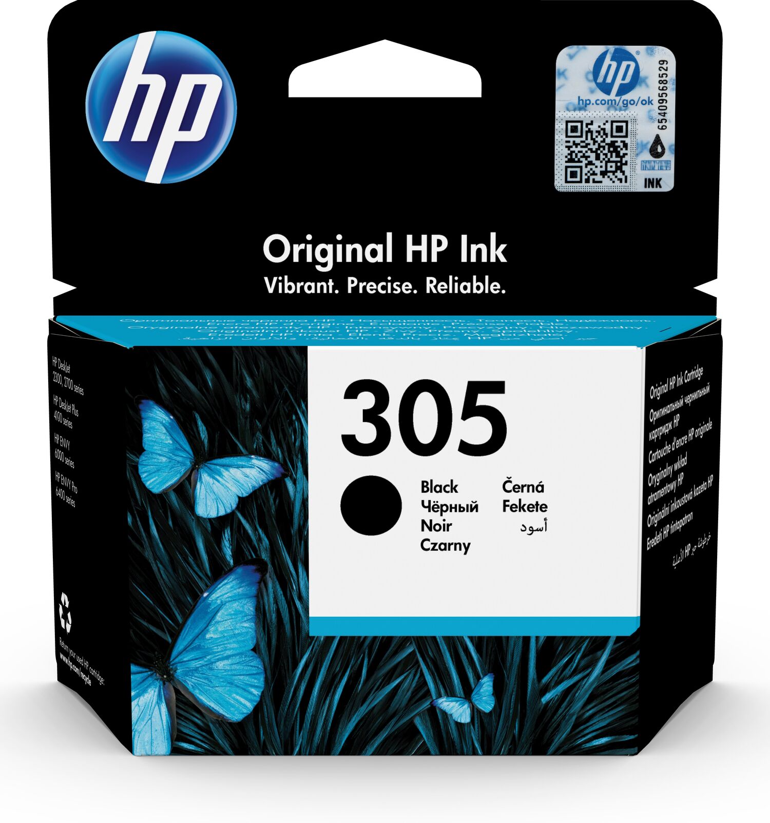 HP 305 3YM61AE - Ink Cartridge, Original Black :: צבעים למדפסת הזרקת ...