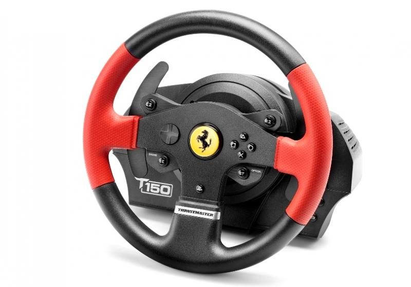 Thrustmaster T150 Force Feedback Racing Wheel Ferrari Edition ...