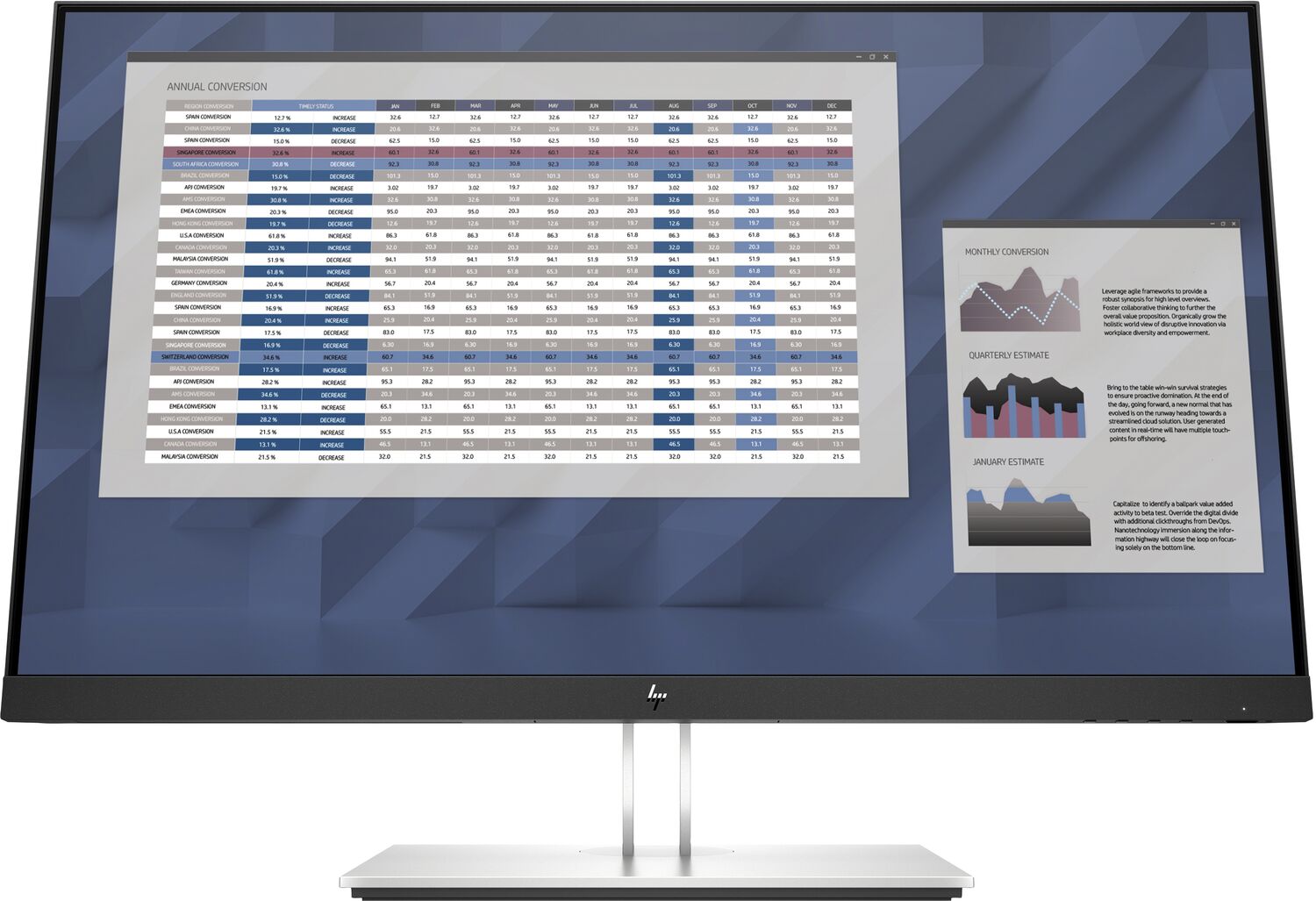 HP E-Series E27 G4 - 27" Monitor, Full HD, LED, Black :: מסכי מחשב ...