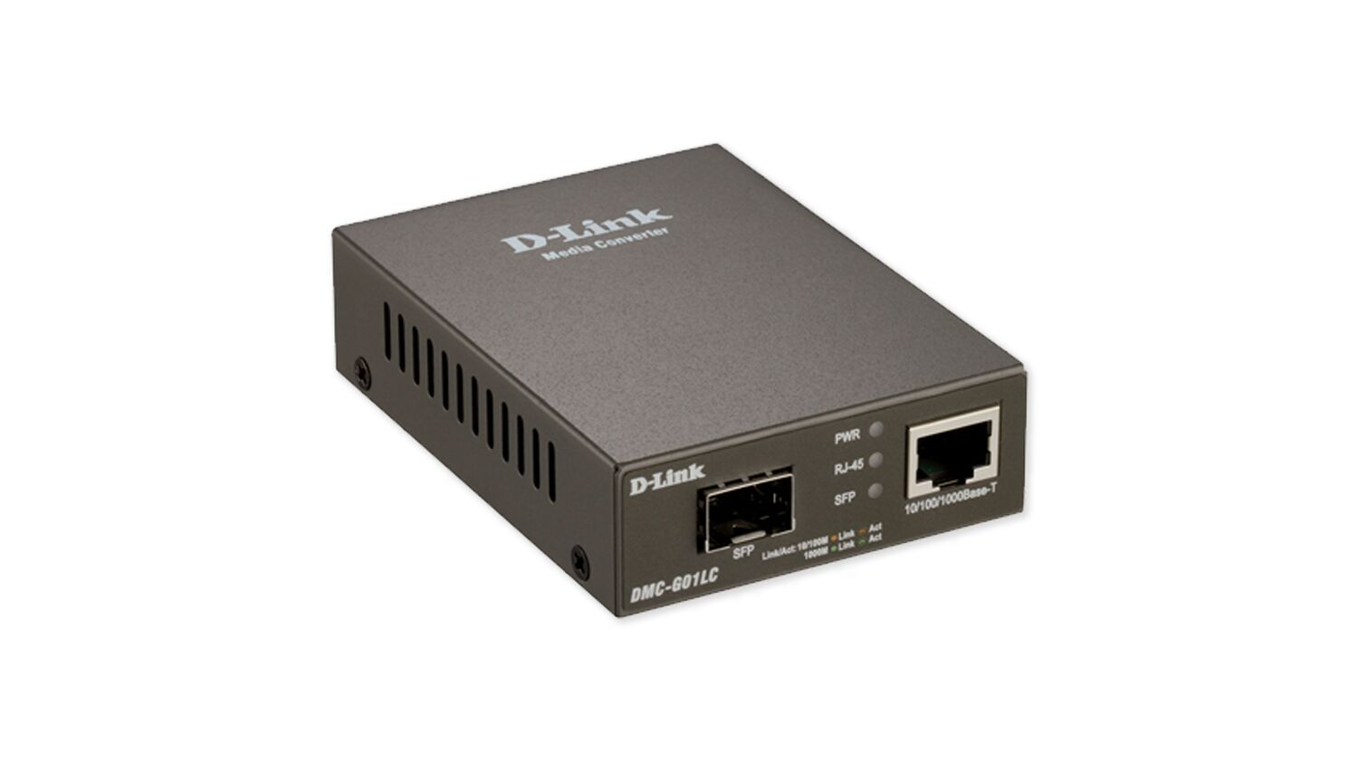 D-Link DMC-G01LC network media converter 1000 Mbit/s Gray, DMC-G01LC