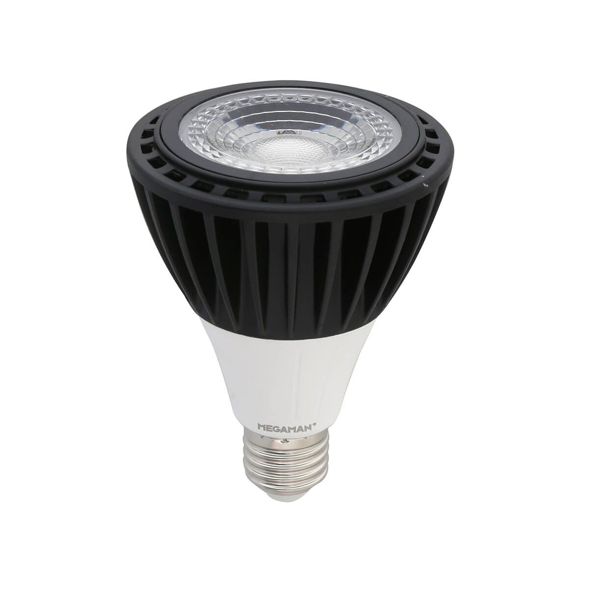 נורה אור חם 30W E27 PAR30 שחור :: נורות לד :: נורות :: תאורה :: מוצרים לבית