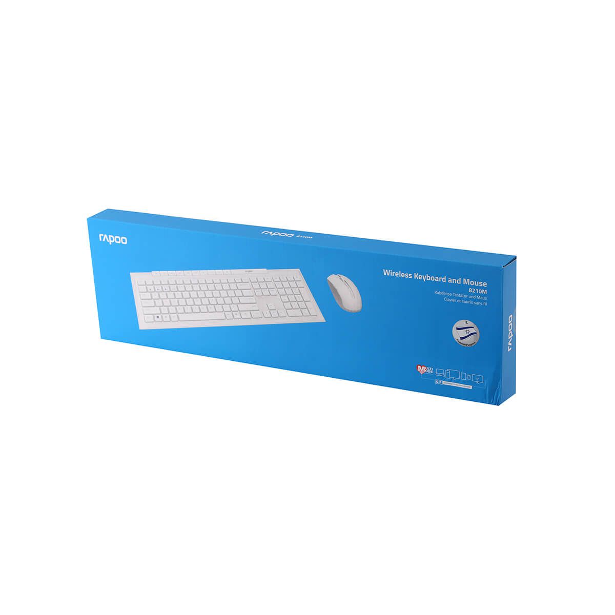Accessories :: Sets Keyboard and Mouse :: Rapoo 8210M.HE.WHITE - Wireless Keyboard and Mouse ...
