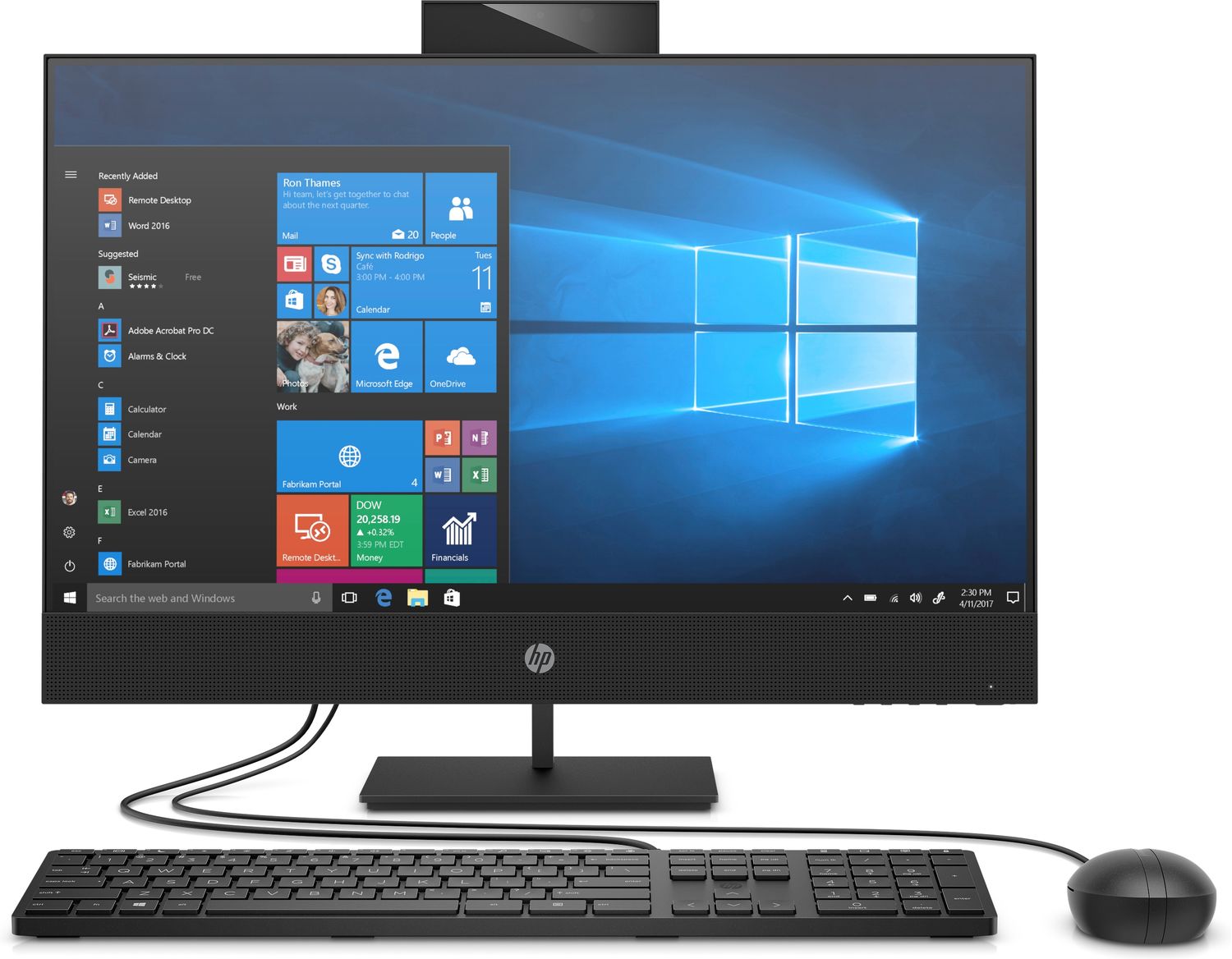 HP ProOne 440 G6 Intel® Core™ i5 60.5 cm (23.8") 1920 x 1080 pixels ...