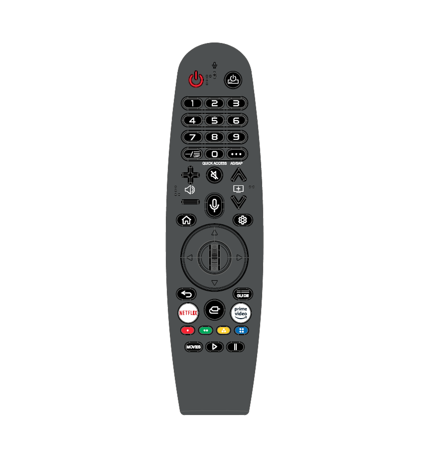 Television :: Remote Controls for TV :: MAG MAGIC CONNTROLLER - Remote ...