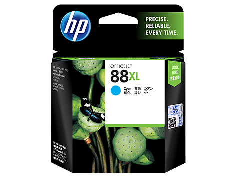 מילוי דיו 88XL ציאן C9391A HC K550
