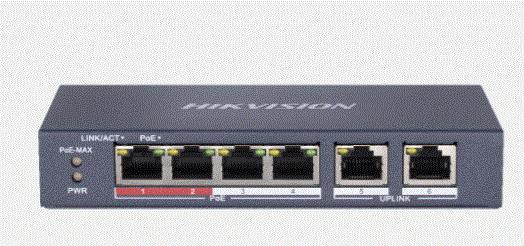 HIKVISION DIGITAL TECHNOLOGY DS-3E0106P-E/M | ONLINE SWITCHES buy low ...
