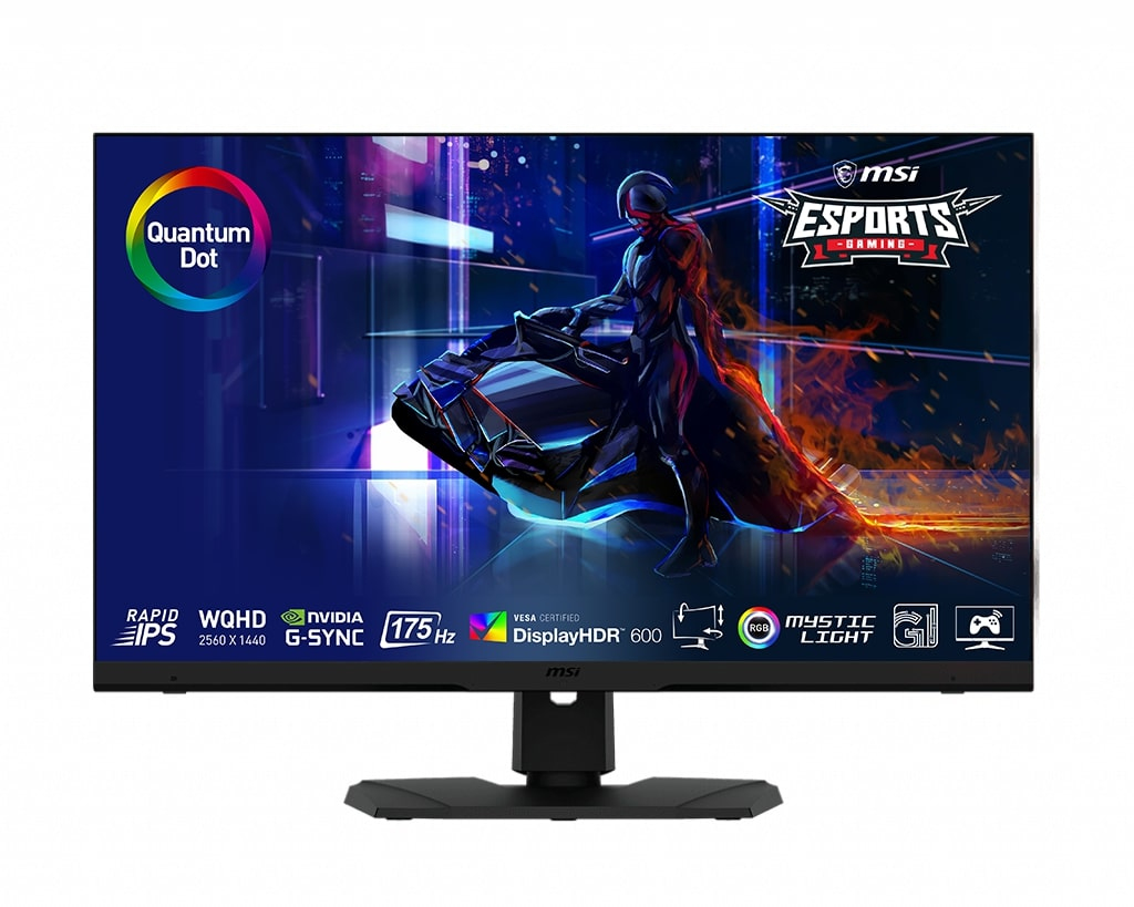 MSI Optix MPG321QRF-QD 81.3 cm (32") 2560 x 1440 pixels Quad HD LCD ...
