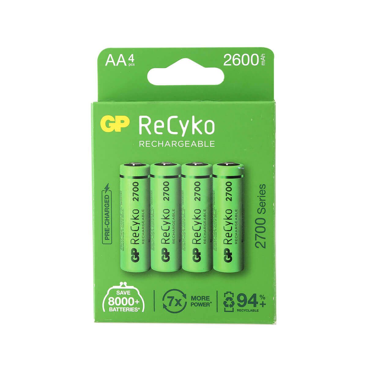 Аксессуары :: Батареи :: GP GPRHC272E001 - Battery, AA, C4, 1.2V, 2700mA
