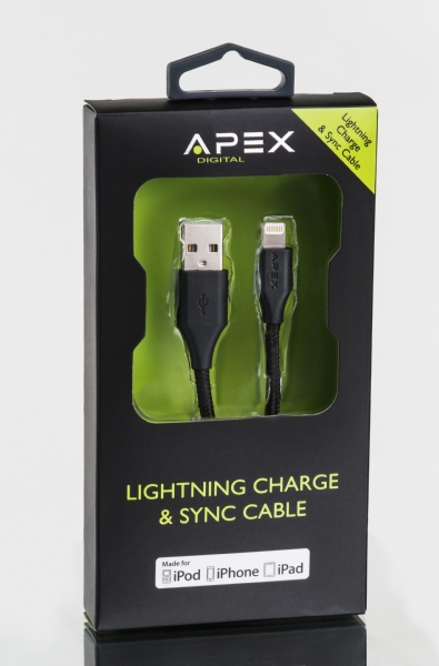 כבל לבן 1מ APEX LIGHTNING :: USB 0.3 Cables & Adapters :: USB Cables ...