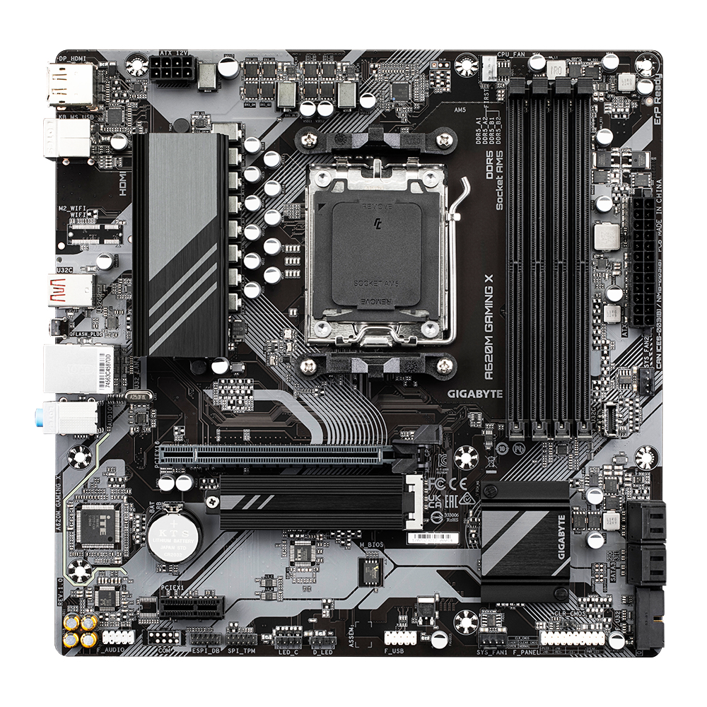 Gigabyte A620M GAMING X motherboard AMD A620 Socket AM5 micro ATX ...