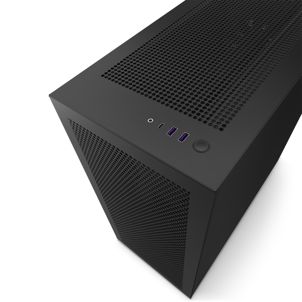 Buy NZXT H7 Flow - Midi Tower PC Case, Black ENCLOSURES & PC CASES at ...