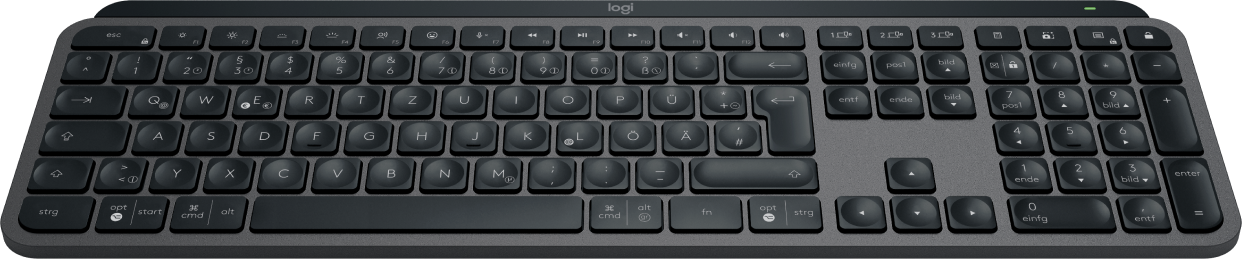 Logitech MX Keys S keyboard RF Wireless + Bluetooth QWERTZ German ...