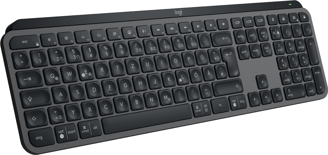 Logitech MX Keys S keyboard RF Wireless + Bluetooth QWERTZ German ...