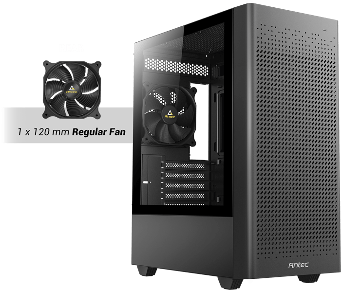 Hardware :: Enclosures & PC Cases :: Antec NX500M - Mini Tower PC Case ...