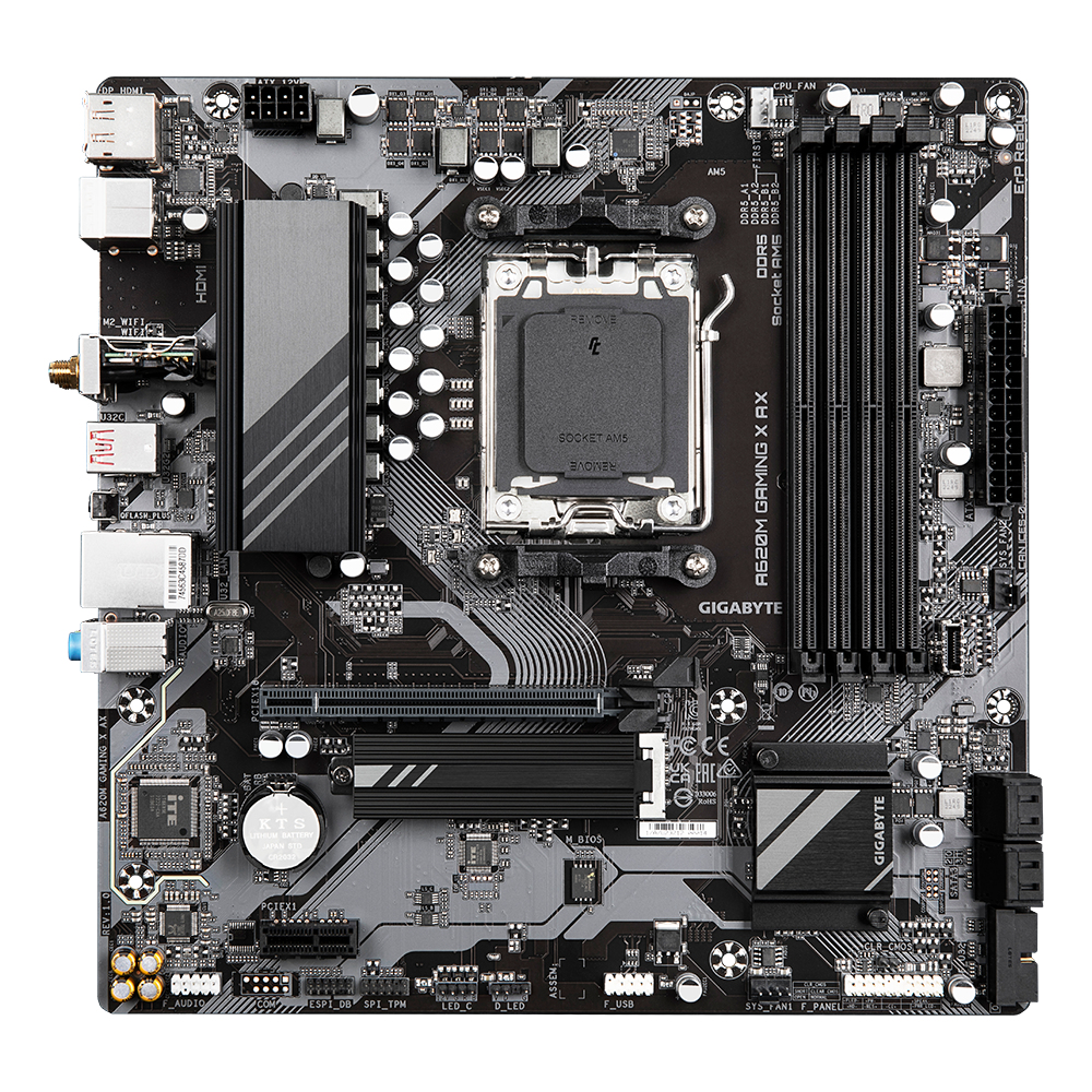 Gigabyte A620M GAMING X AX AMD A620 Socket AM5 micro ATX, GA-A620M ...
