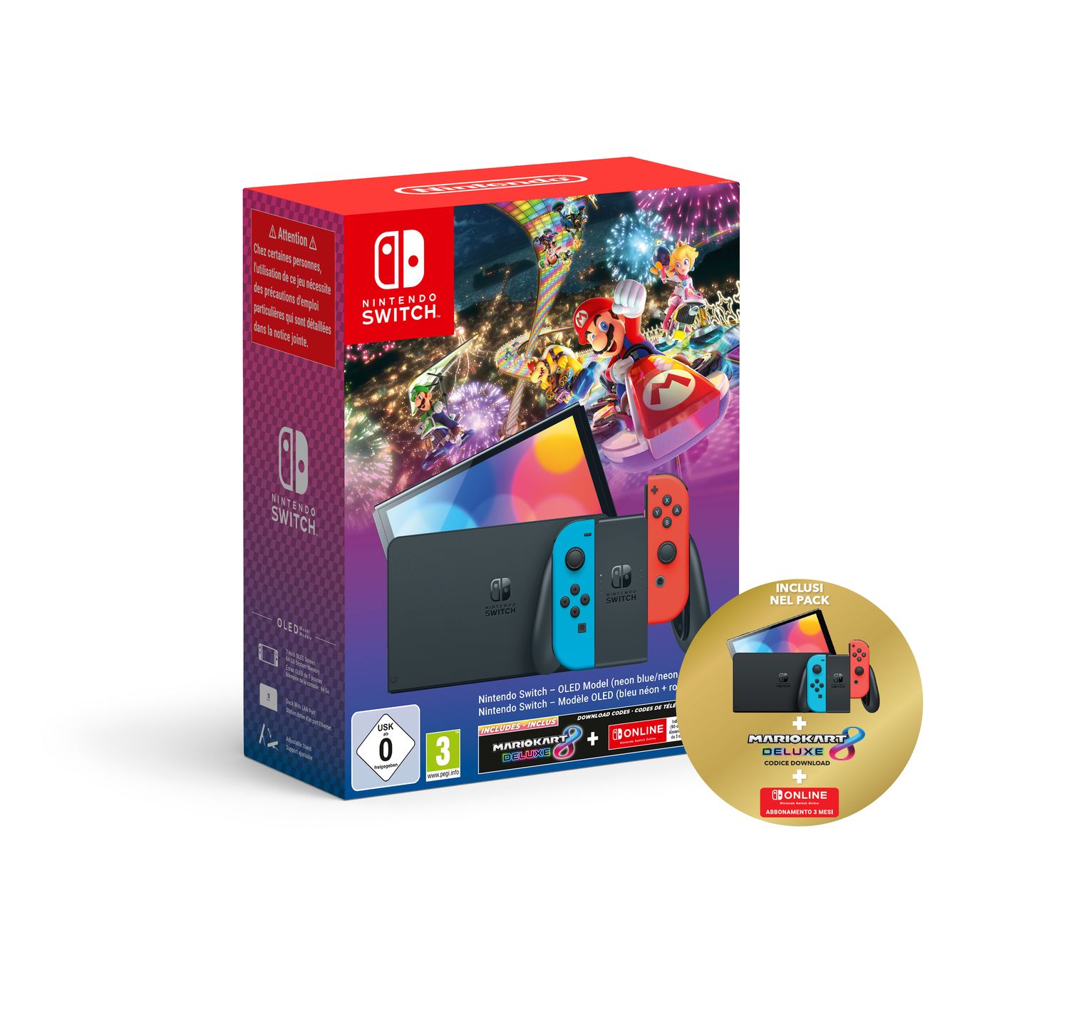 Nintendo 10012401 portable game console 17.8 cm (7") 64 GB Touchscreen ...