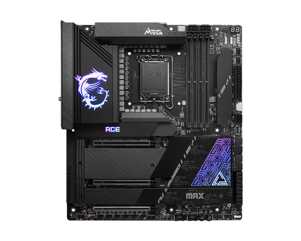 MSI MEG Z790 ACE MAX motherboard Intel Z790 LGA 1700 Extended ATX, MEG ...