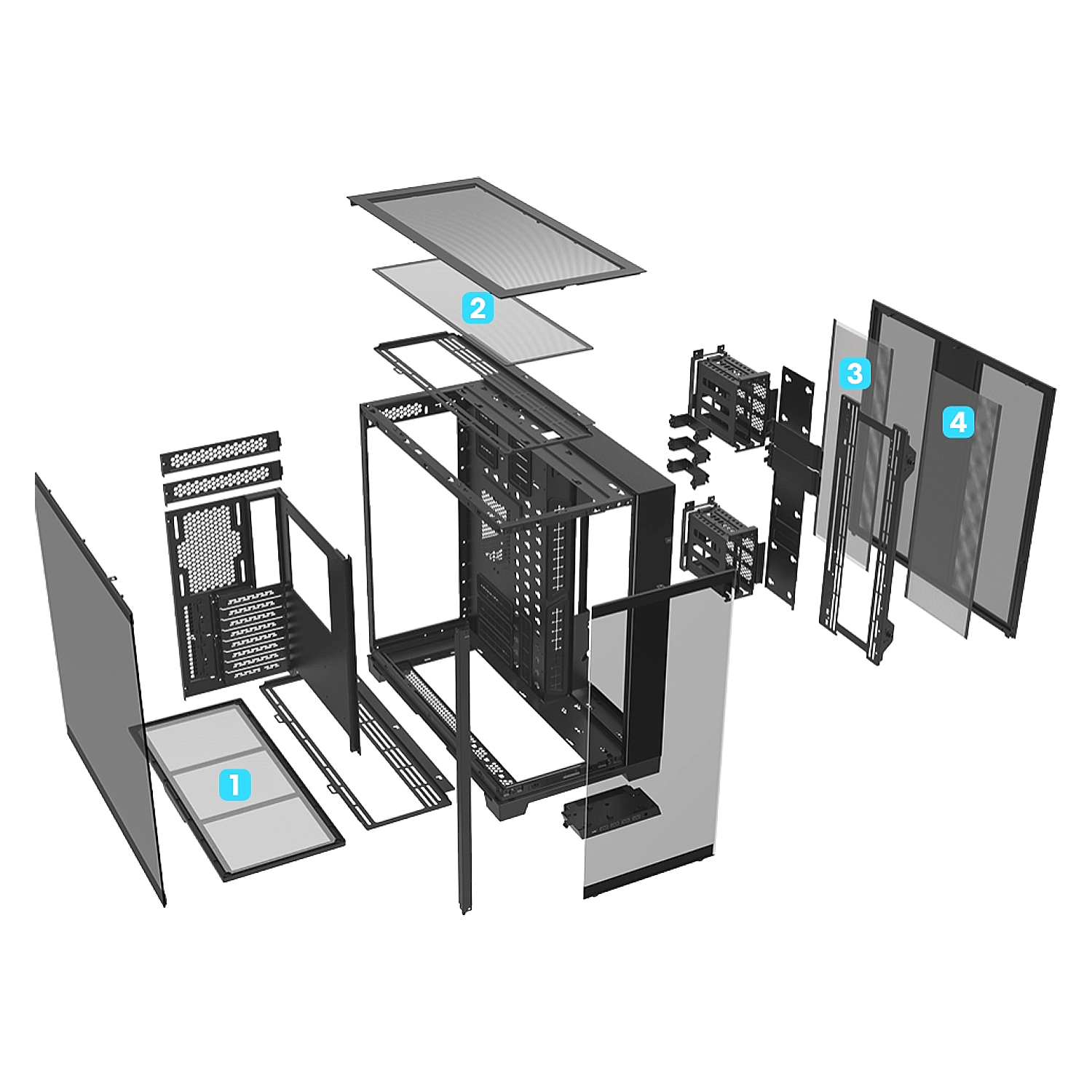 Hardware :: Enclosures & PC Cases :: Lian-Li Dynamic EVO XL O11 ...