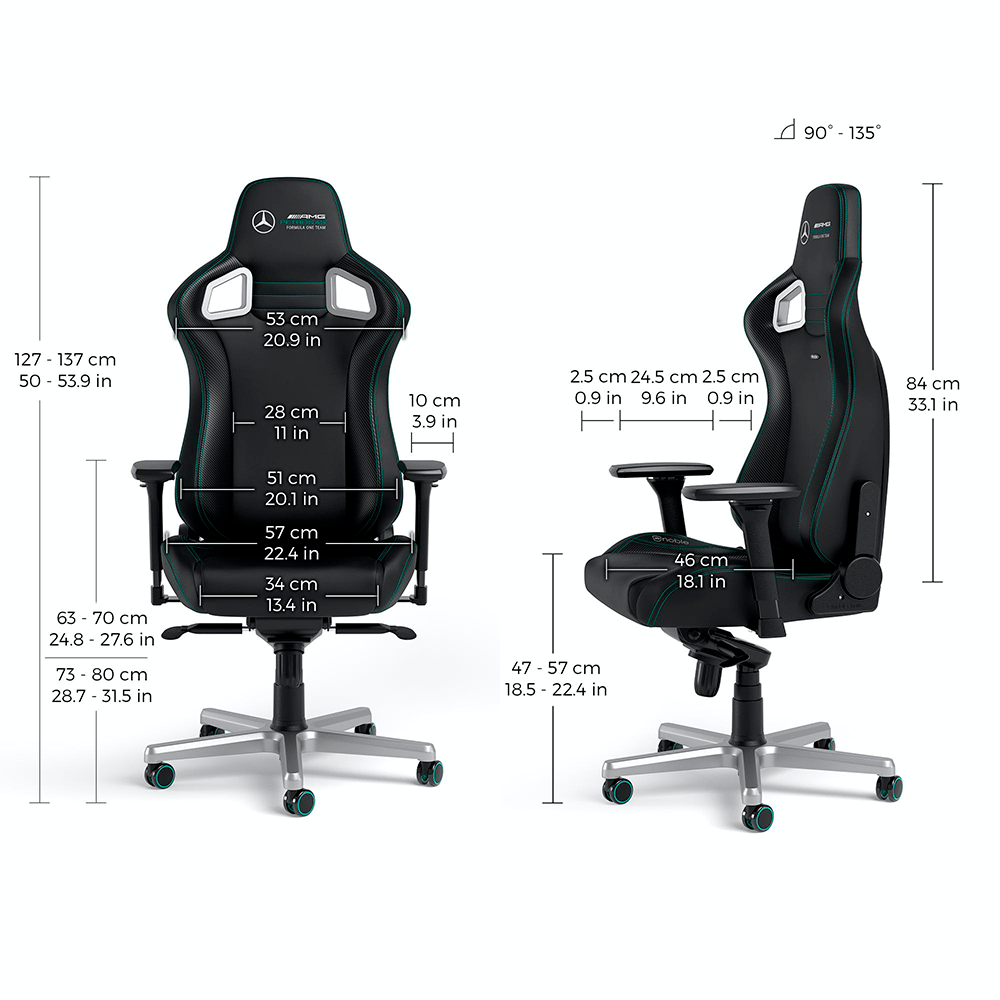 Computers :: Gaming :: Gaming Chairs :: Noblechairs EPIC MERCEDES-AMG ...