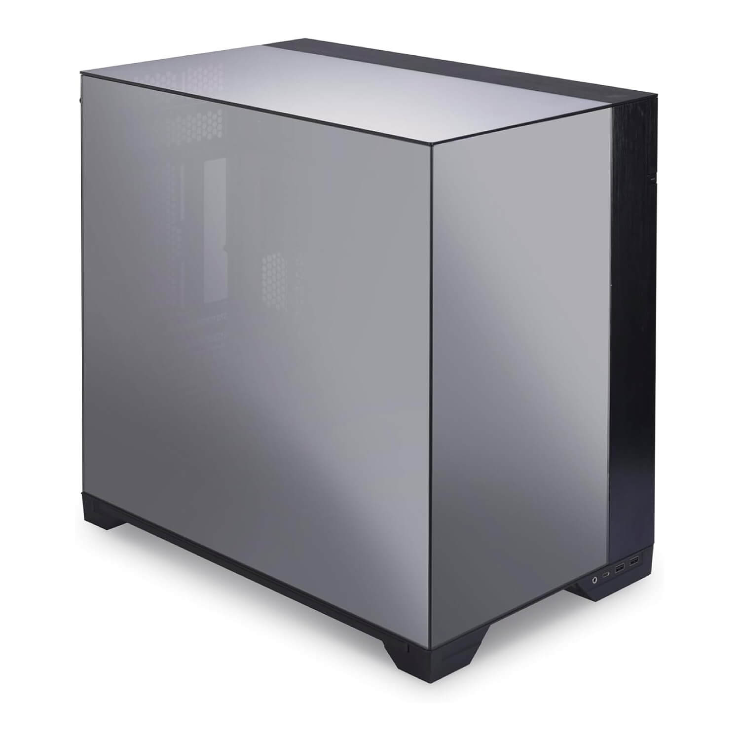 Lian Li O11VC - PC Case, Tower, Chrome :: מארזים :: חומרה