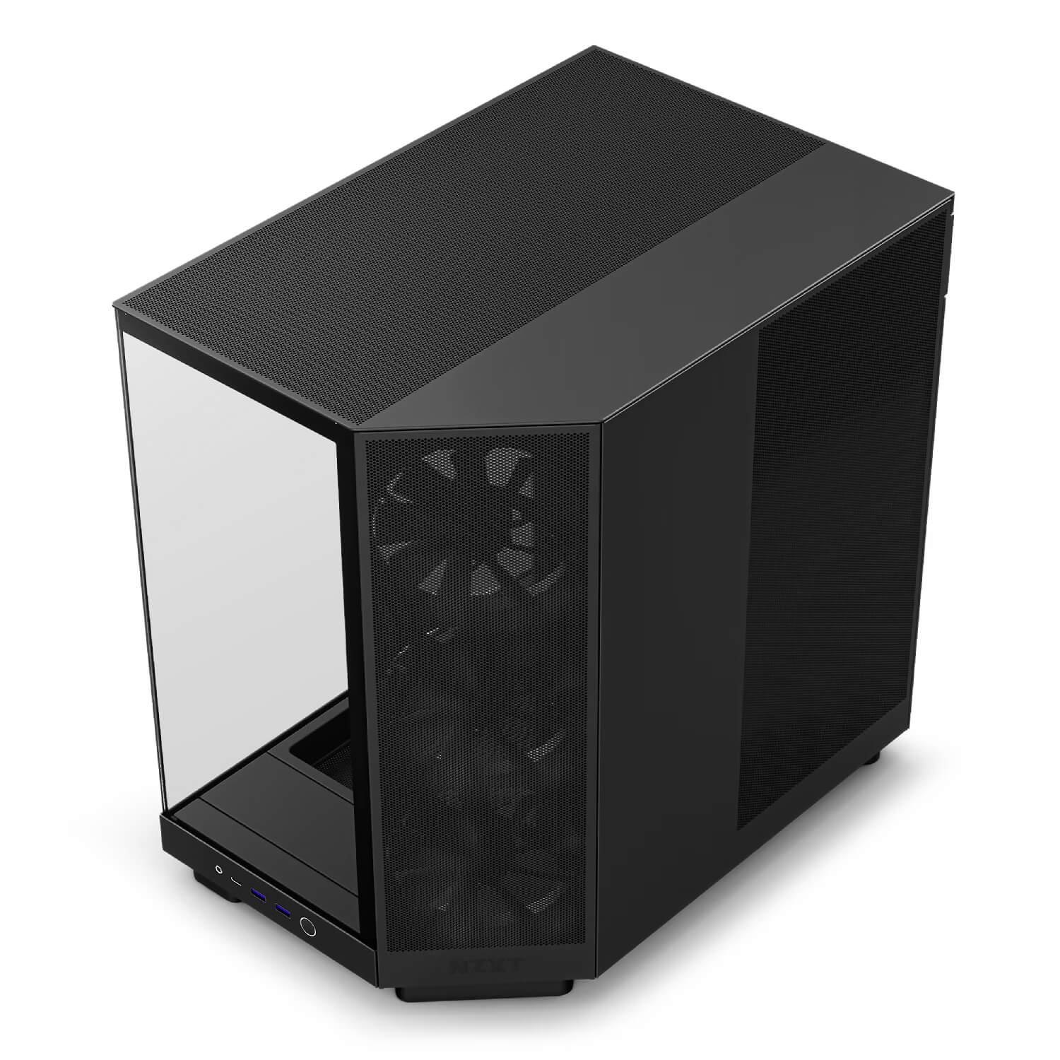 NZXT H6 Flow - PC Case, Black :: מארזים :: חומרה
