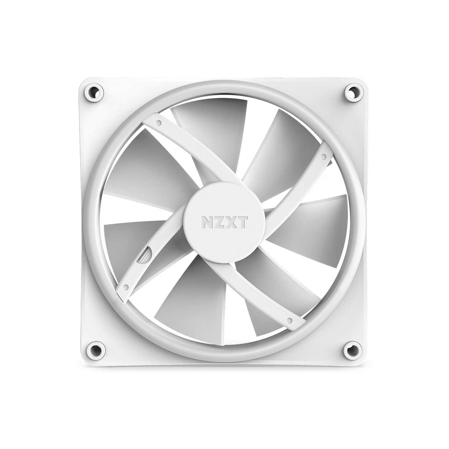 NZXT F140 RGB Duo - PC Case Fan, Dual-Sided RGB Fan, 140mm, White ...