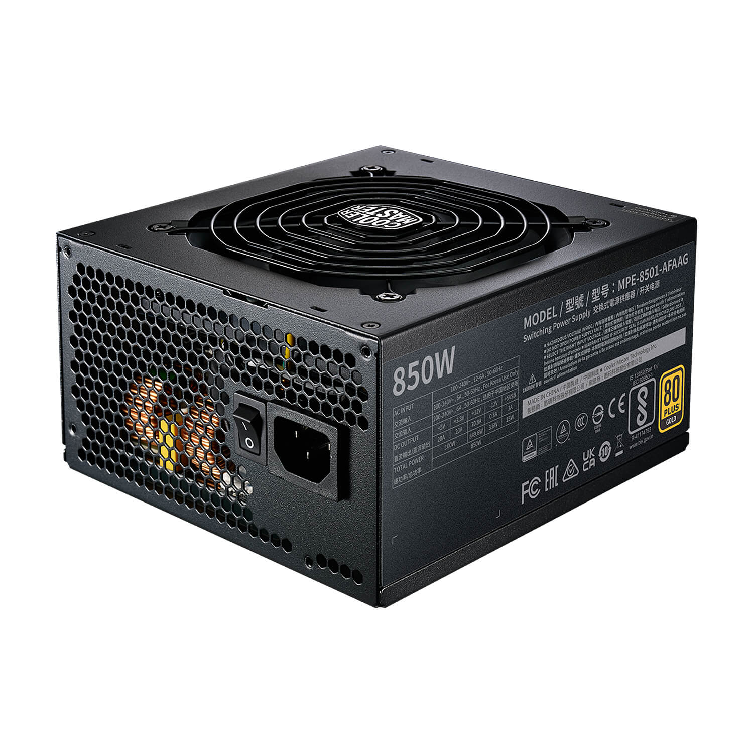 Железо :: Блоки Питания :: CoolerMaster MWE GOLD 850W V2 - PSU, Full ...
