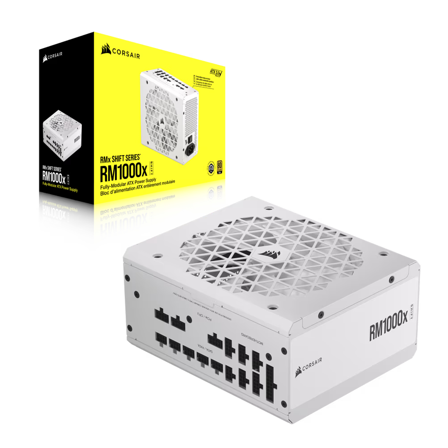 Corsair RM1000x - 1000W Power Supply Unit, 80+ Gold, Fully Modular ...