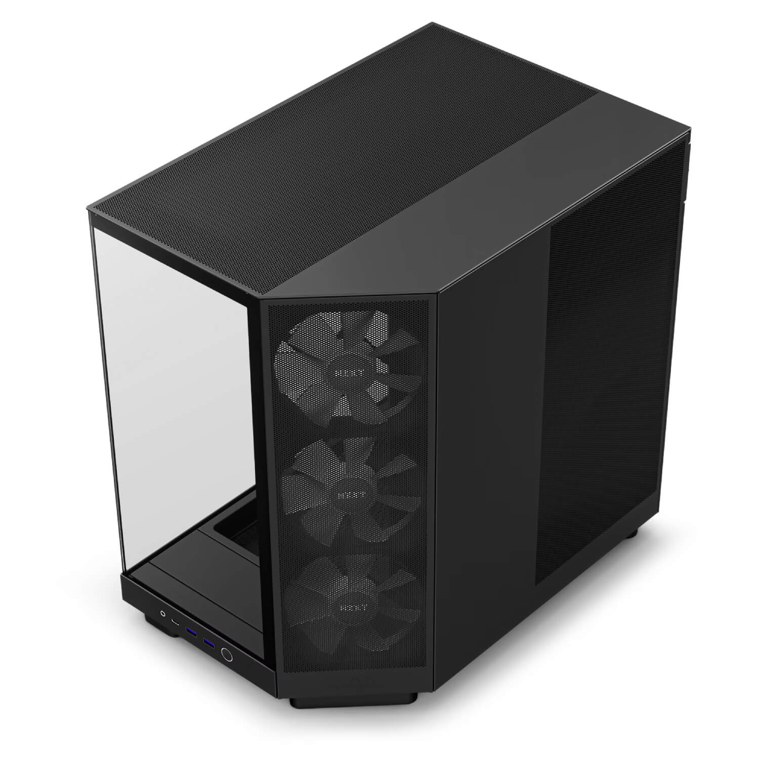 NZXT H6 Flow RGB - PC Case, Black | TopMarket Israel