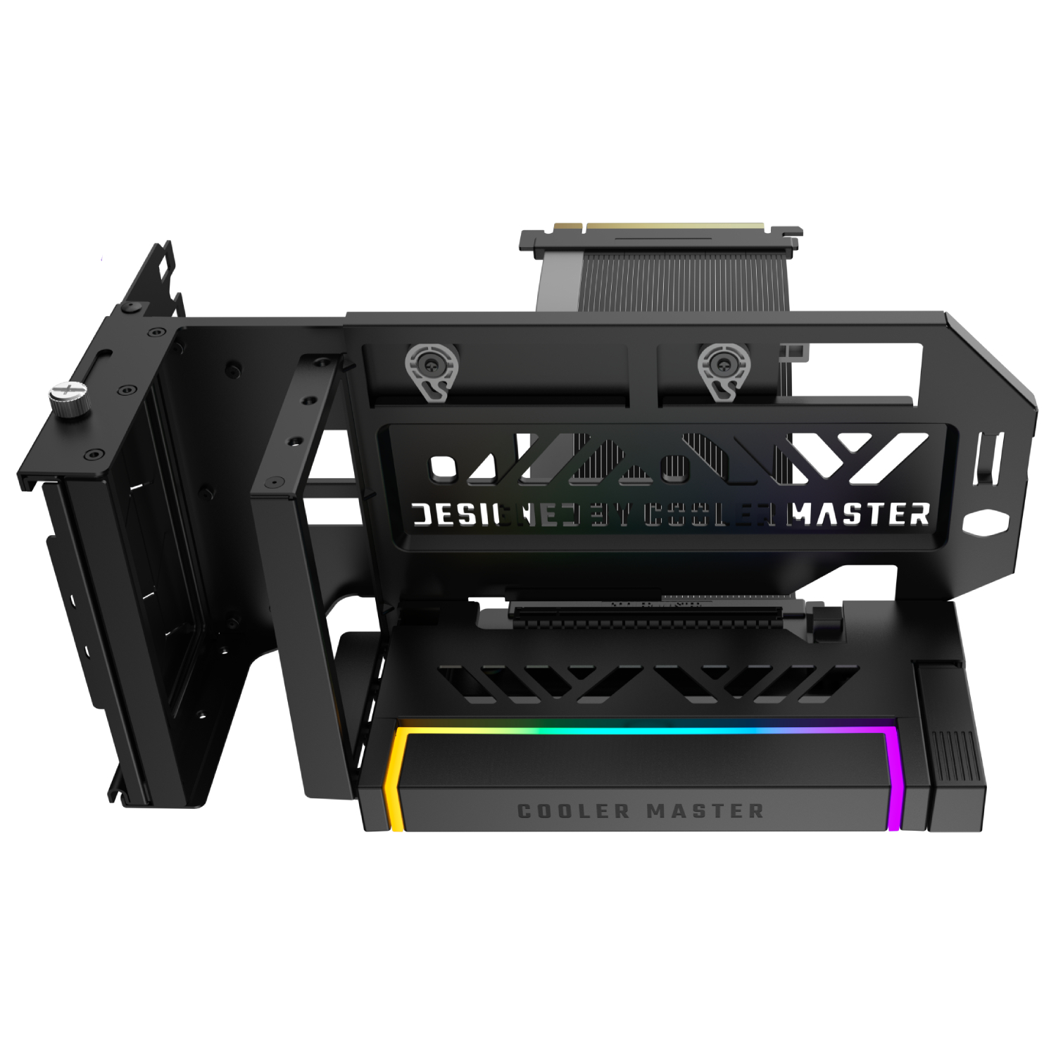 CoolerMaster Universal Vertical - GPU Holder ARGB Kit, Black :: חלקי ...