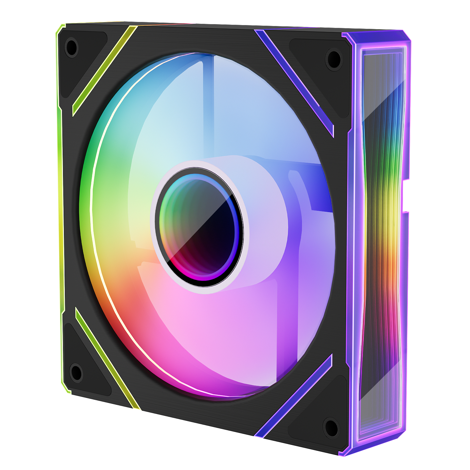 1StPlayer FC7 - PC Case Fan, 120mm, ARGB, PWM, Black :: למארז מחשב נייח ...