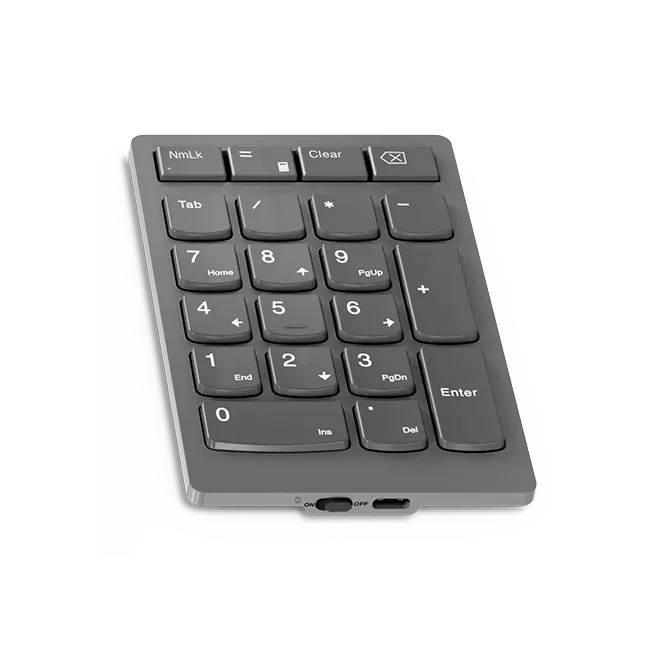 Lenovo Go Wireless numeric keypad Universal Bluetooth/USB/RF Wireless ...
