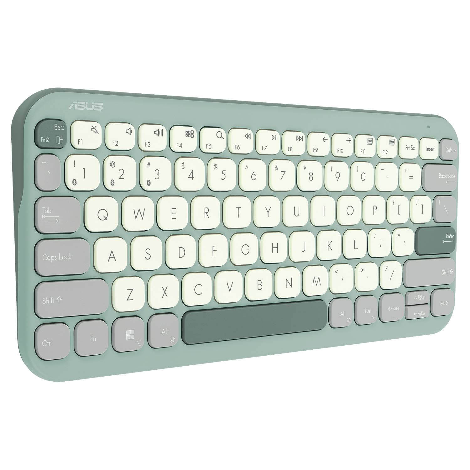 ASUS Marshmallow KW100 keyboard Home Bluetooth US English Beige ...