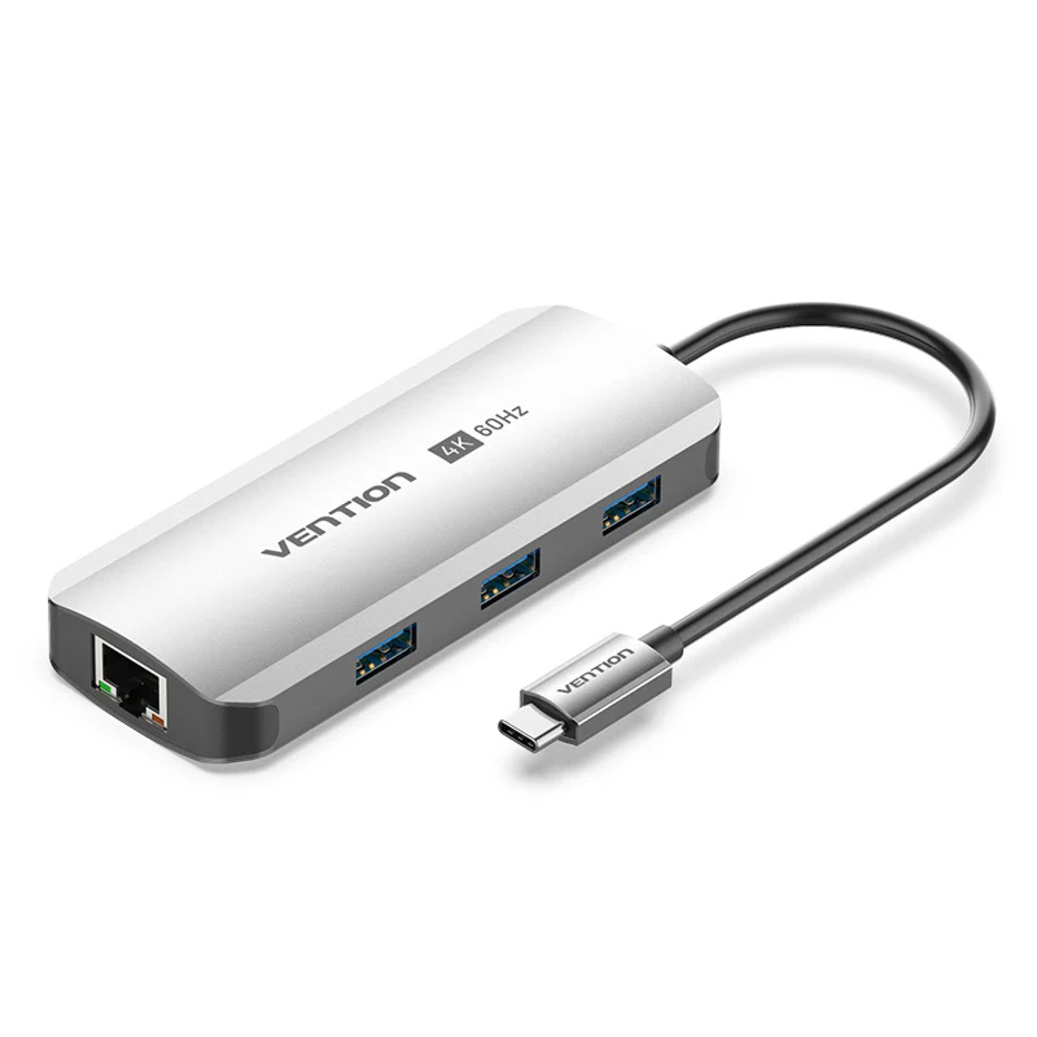 Vention TQHHB - USB-C to HDMI Dock, USB-A x3, LAN :: USB Adapters and ...