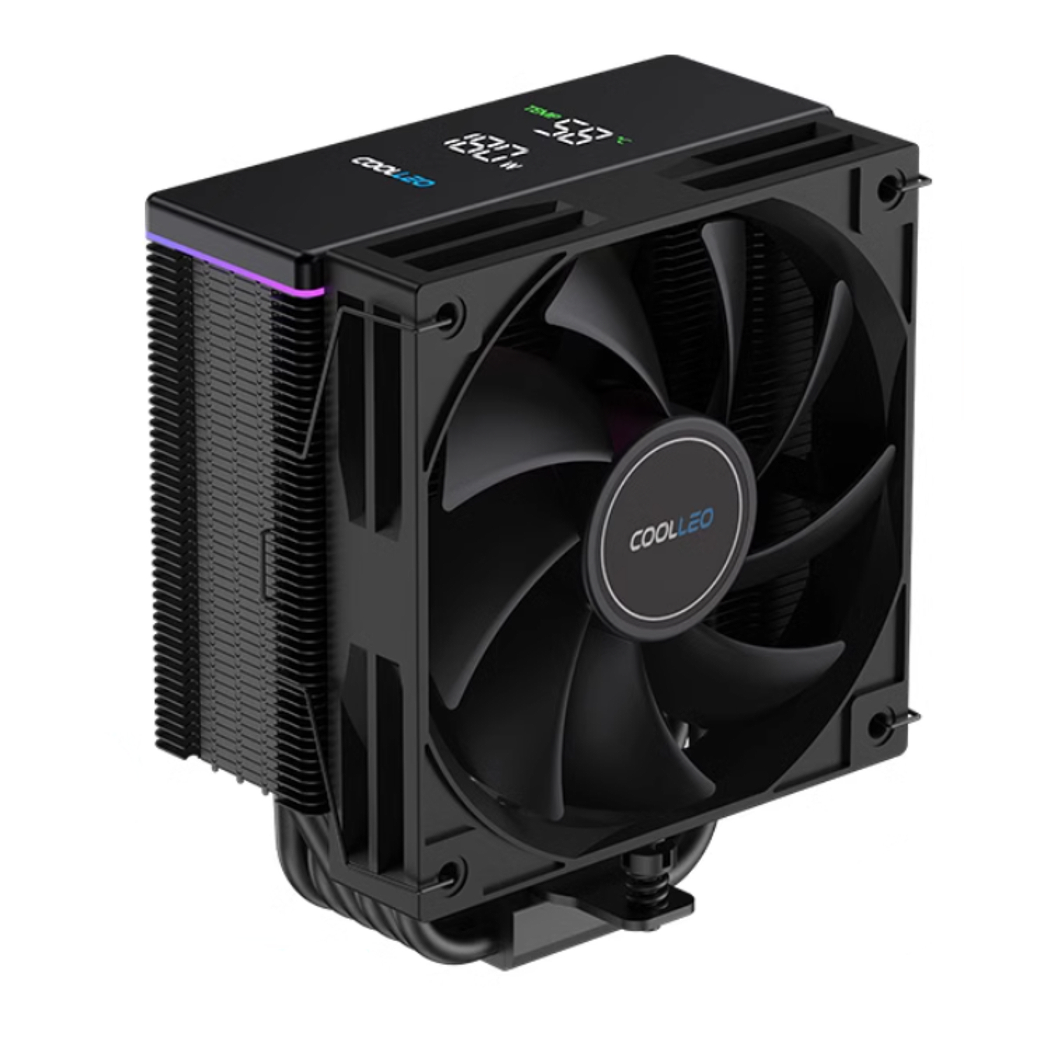 Железо :: Системы Охлаждения :: Для Процессора :: Coolleo B60 DIG BK (V2) - CPU Cooler, Black