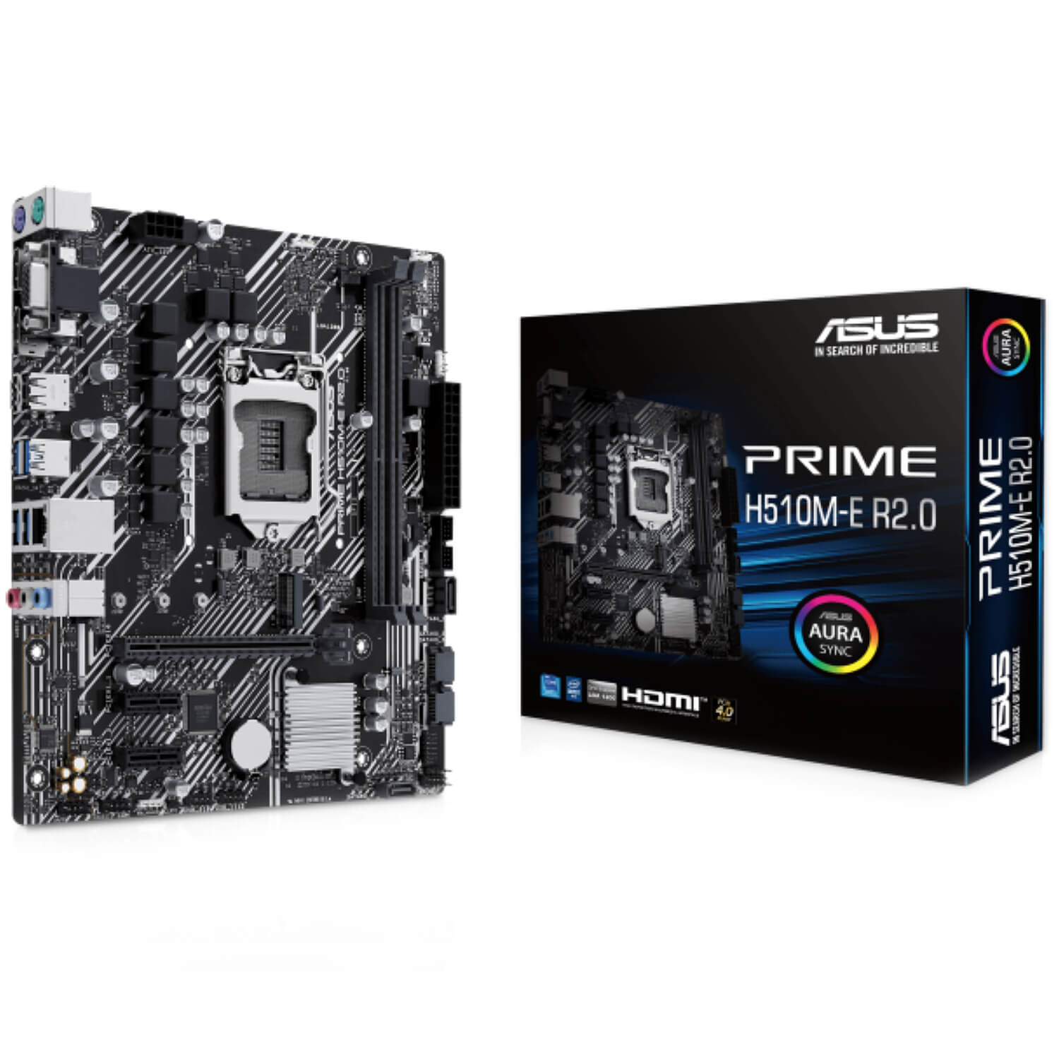 ASUS PRIME H510M-E R2.0 Intel H470 LGA 1200 (Socket H5) micro ATX ...