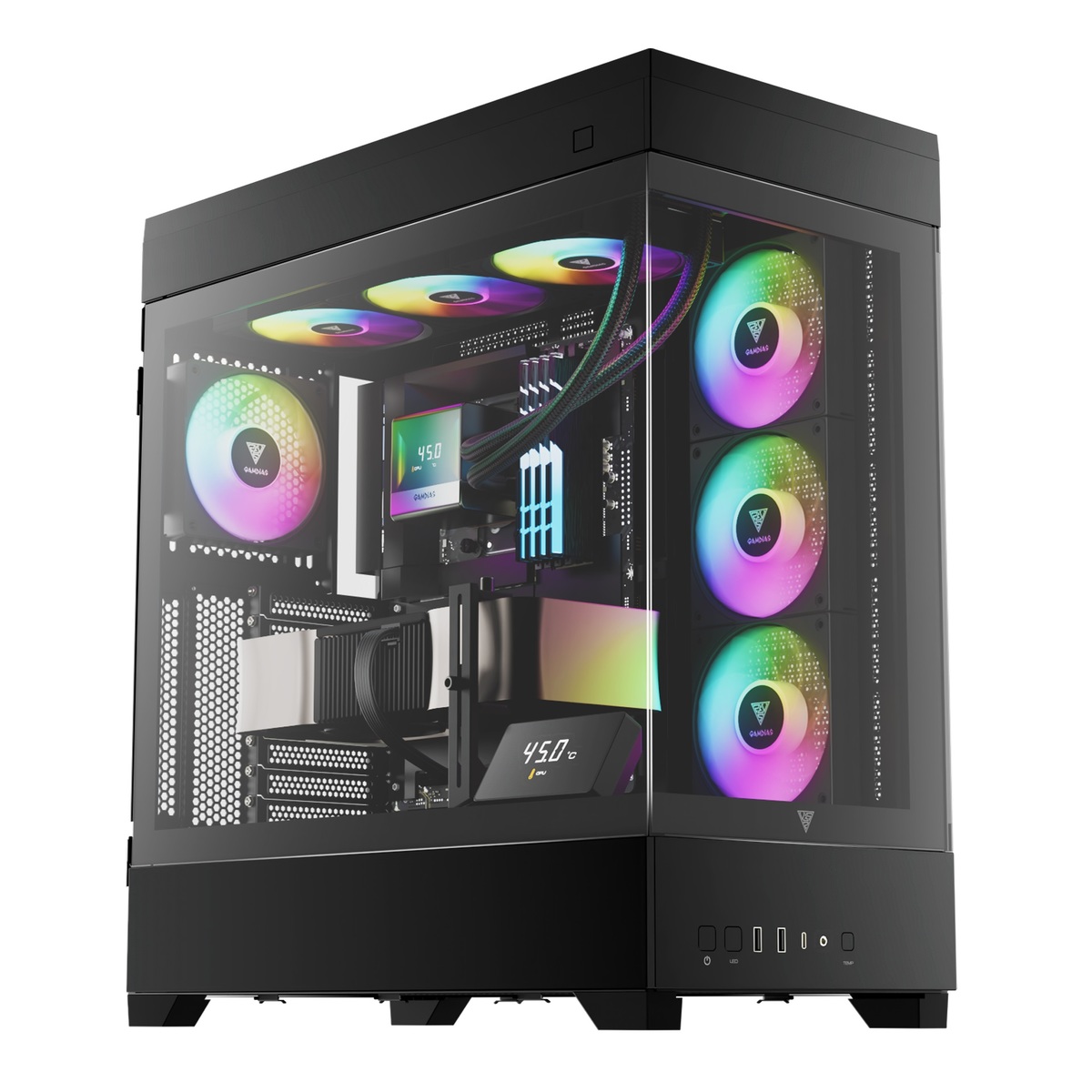 Hardware :: Enclosures & PC Cases :: Gamdias ATLAS P1 - Gaming PC Case ...