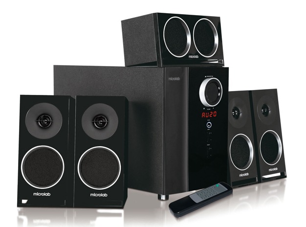 Microlabs M1910 64W RMS 5.1 Speaker System