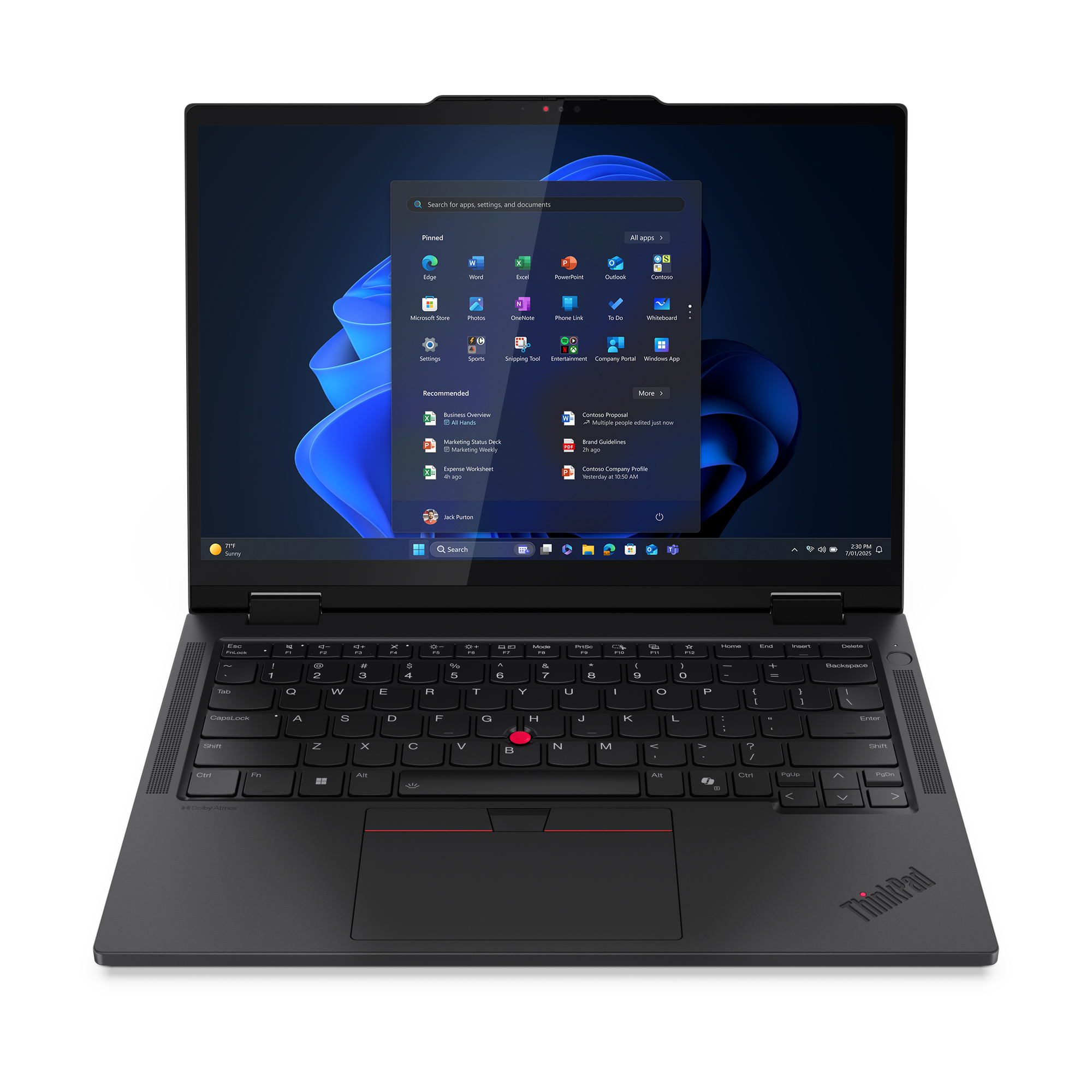 Lenovo ThinkPad T14s 2-in-1 Gen 1 Intel Core Ultra 7 255U Hybrid (2-in ...