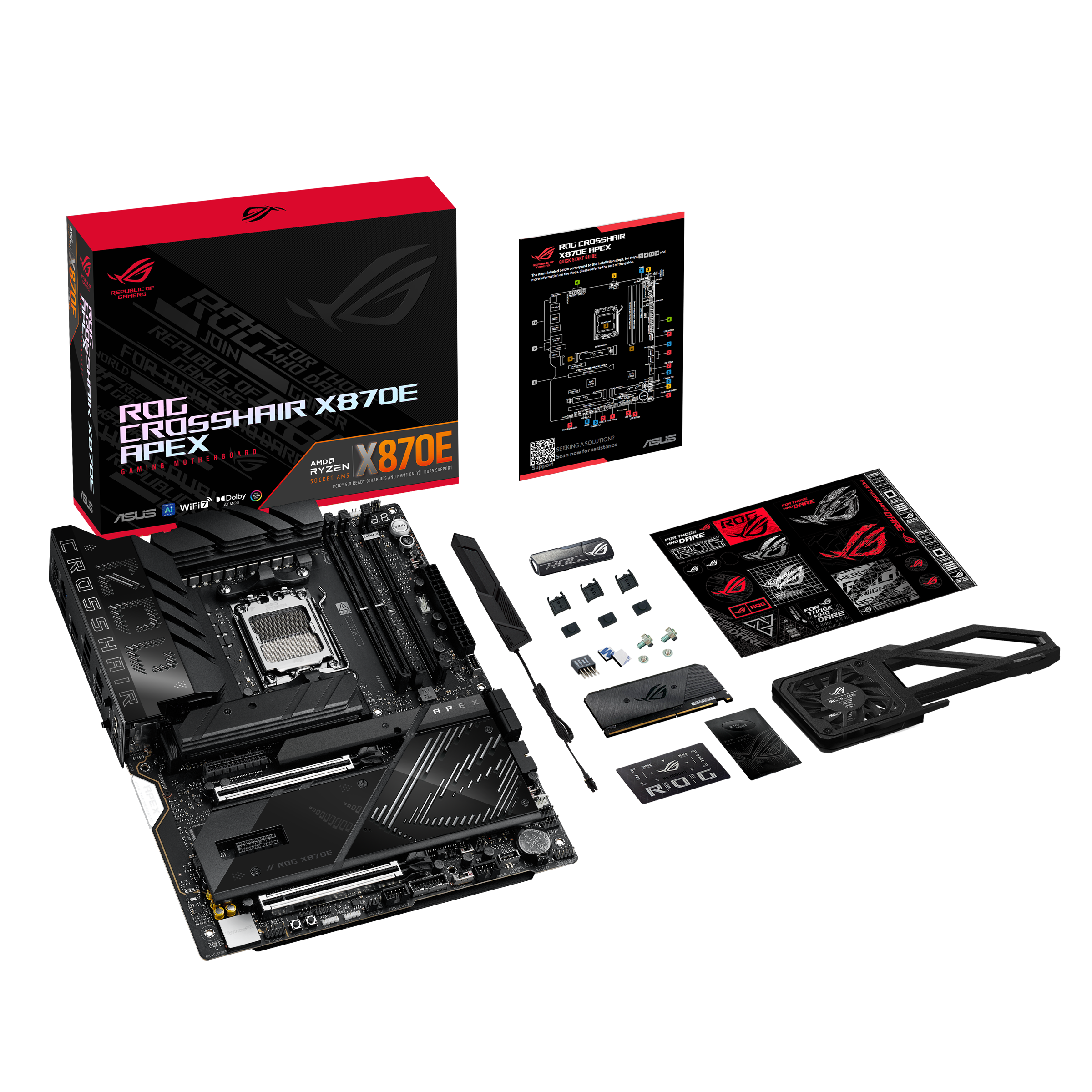 ASUS ROG CROSSHAIR X870E APEX Motherboard | TopMarket Israel