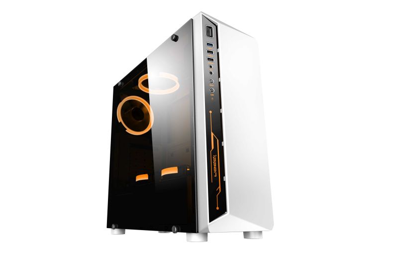 Buy IPPON Case Thunder 2, White ENCLOSURES & PC CASES at Best Price ...