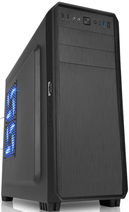 IPPON Case BULLET 3x120mm FAN 550W 80+ Gold PFC :: מארזים :: חומרה