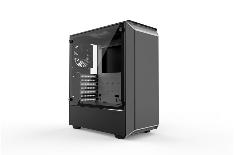 Phanteks Eclipse P300 TG - PC Case, Black/White :: מארזים :: חומרה