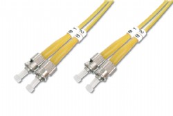 ST to ST Singlemode Fiber Optic cable 2M