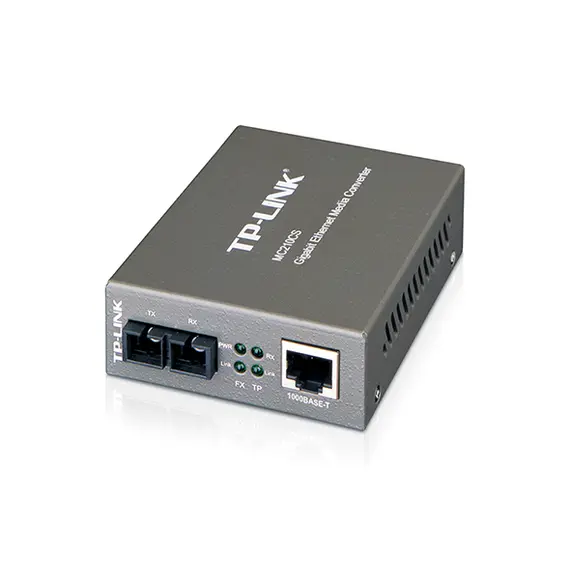 Gigabit Single-Mode Media Converter MC210CS