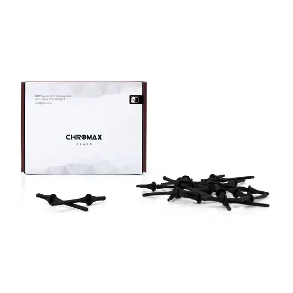 Noctua NA-SAV2-BLACK - Anti-Vibration Mounts (20 units set), Black ...