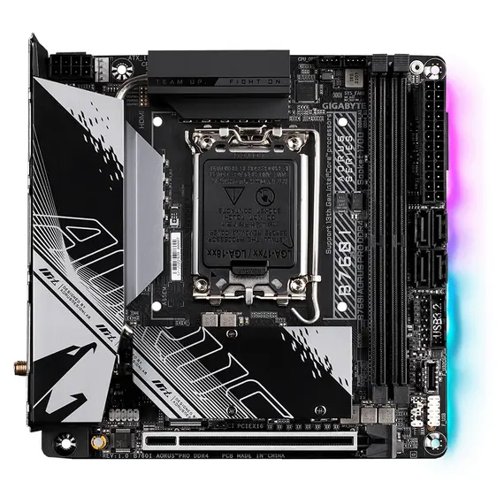 Gigabyte B760I AORUS PRO DDR4 motherboard Intel B760 Express LGA 1700 mini ITX, B760I AORUS PRO DDR4
