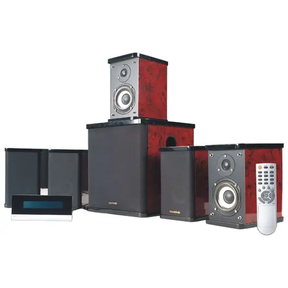 Microlab H500 5.1 Wooden 270W Speakers :: רמקולים לבית :: רמקולים :: מולטימדיה